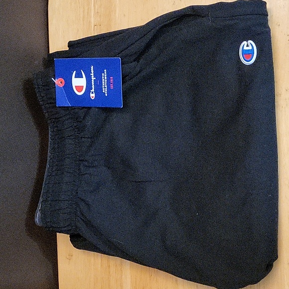 Champion | Pants | Champion Mens Open Bottom Jersey Pants Xl Black ...